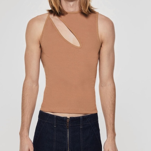 salt murphy | Shirts | Salt Murphy Mateo Tank Tan | Poshmark